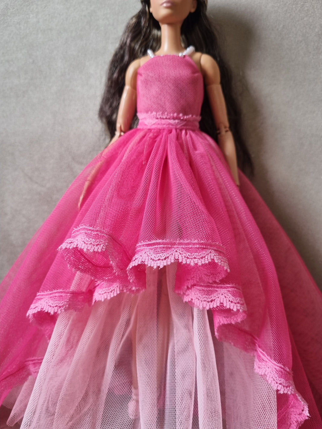 Princess dress for Barbie doll – Huonghandmadedoll