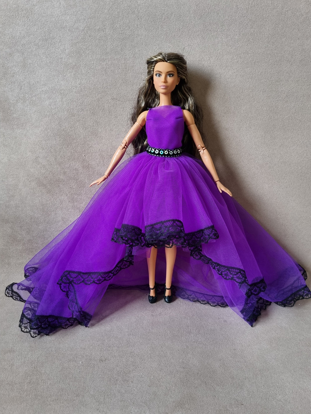 Princess dress for Barbie doll – Huonghandmadedoll